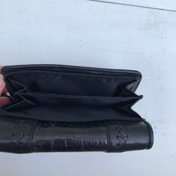 Brighton | Bags | Brighton Black Leather Wallet | Poshmark
